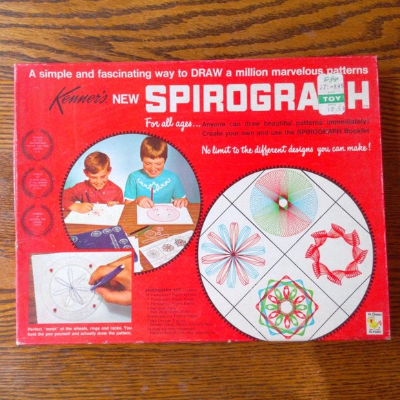 Kenner's Spirograph | Toys | Vintage 96s Retro Kenners Spirograph ...